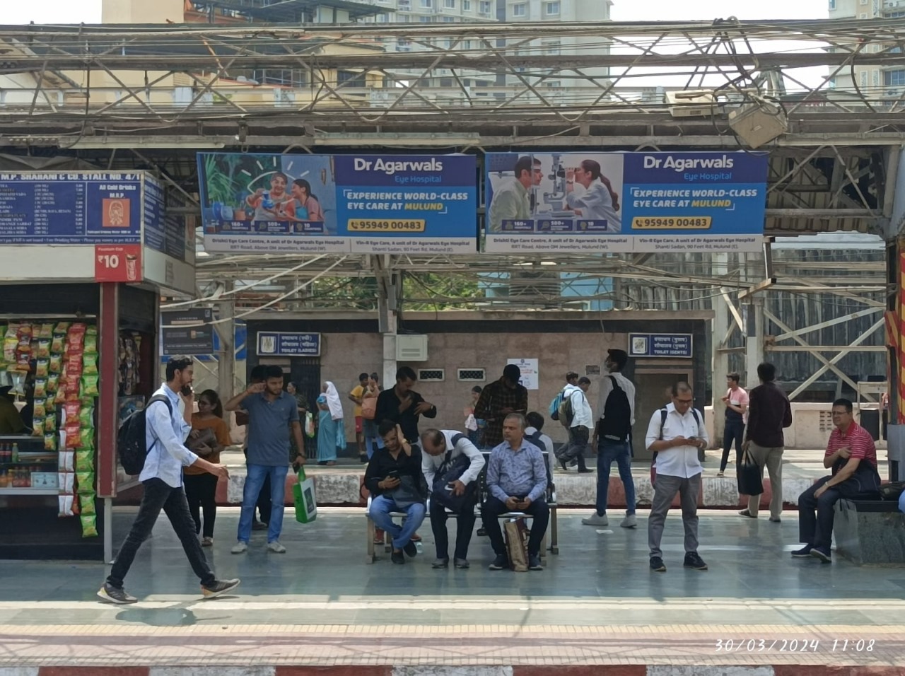 Railway Station Board Advertising in Mumbai | Crown Media